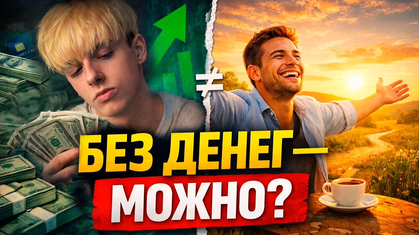 Действительно ли ТЕБЕ НУЖНЫ ДЕНЬГИ Для Счастья?