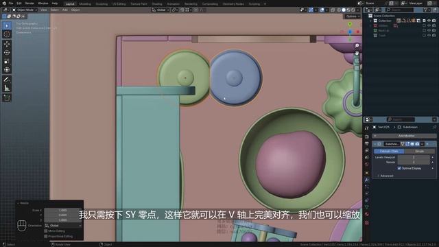 Stylized Kitchen Course in Blender p50 SK_S1_C37 Composition Fix