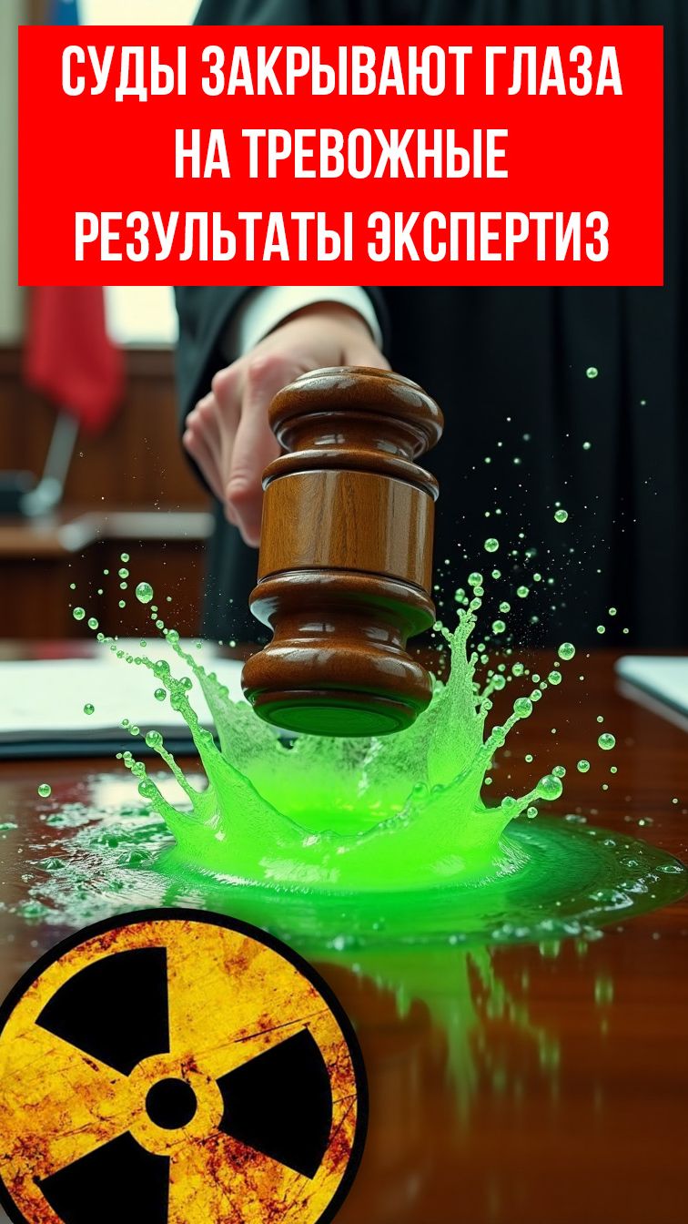 Суды закрывают глаза на тревожные результаты экспертиз?
