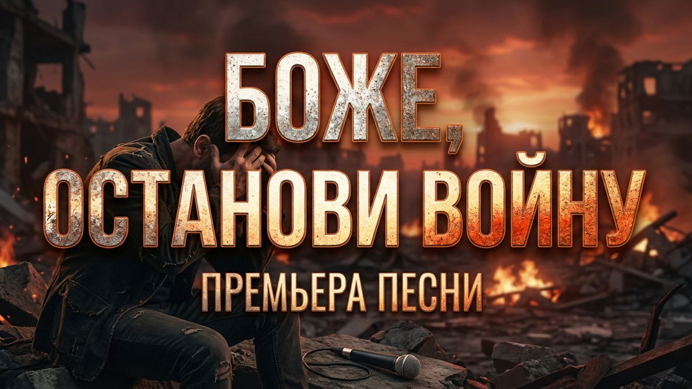 БОЖЕ ОСТАНОВИ ВОЙНУ(версия 2)