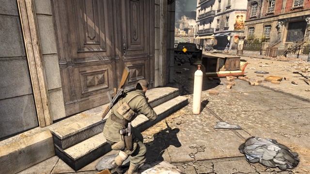 Sniper Elite V2 прохождение. Миссия 2 "Улицы Шенеберга". Устранить Крайделя, завод ФАУ-2