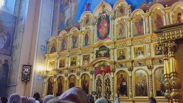 Крещение Господне в Вознесенском Кафедральном соборе.