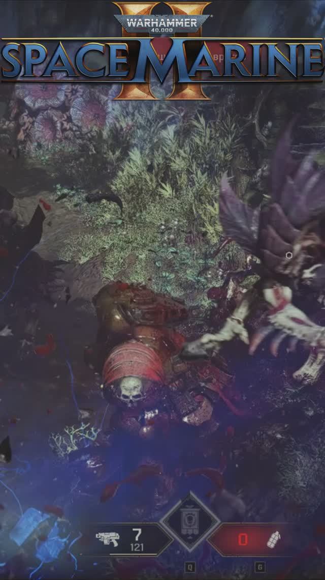 Бастион против орды Warhammer 40,000 Space Marine 2 #shorts