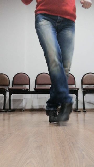 Степ танец чечетка. #Канкан. 1 часть 3 связка.