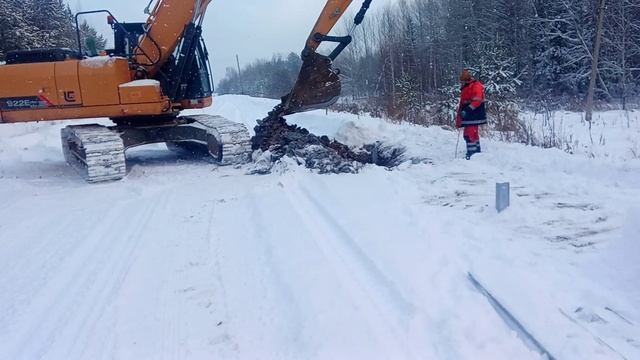 Закопка бордюрного ограждения