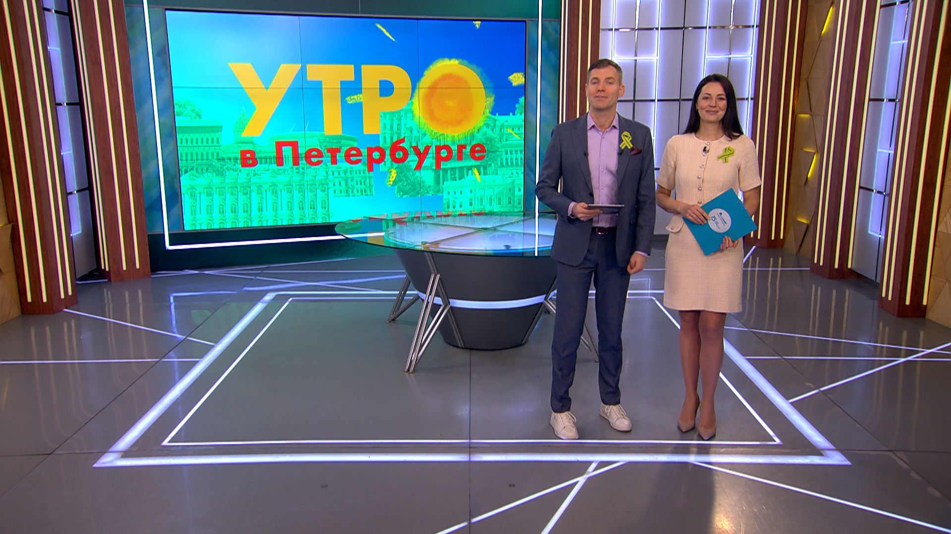 Утро в Петербурге 19 января