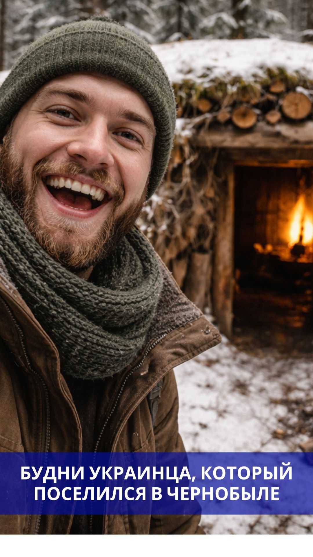 Украинец сбежал от мобилизации в Чернобыль и снял рум-тур на свою землянку