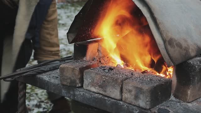 Выездная кузница на праздник Масленицы