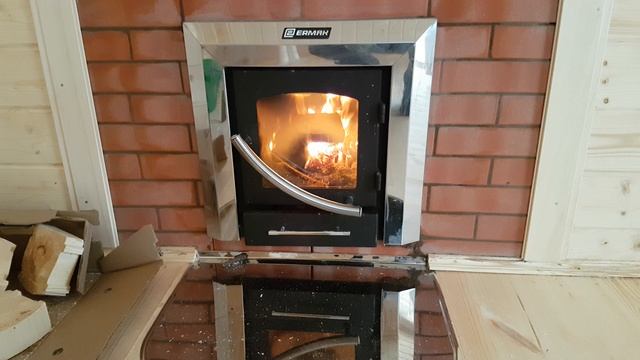 Монтаж банная печь ермак 12 пс цена для бани с баком под ключ от строительной компании из Пестово