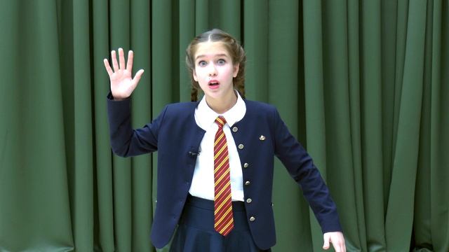 Ксения Ливандовская. В.Глазунов "Пародия на стих про стих".