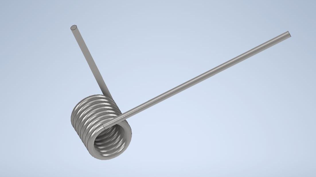 Расчет пружины кручения. Азы конструирования. Часть 17.