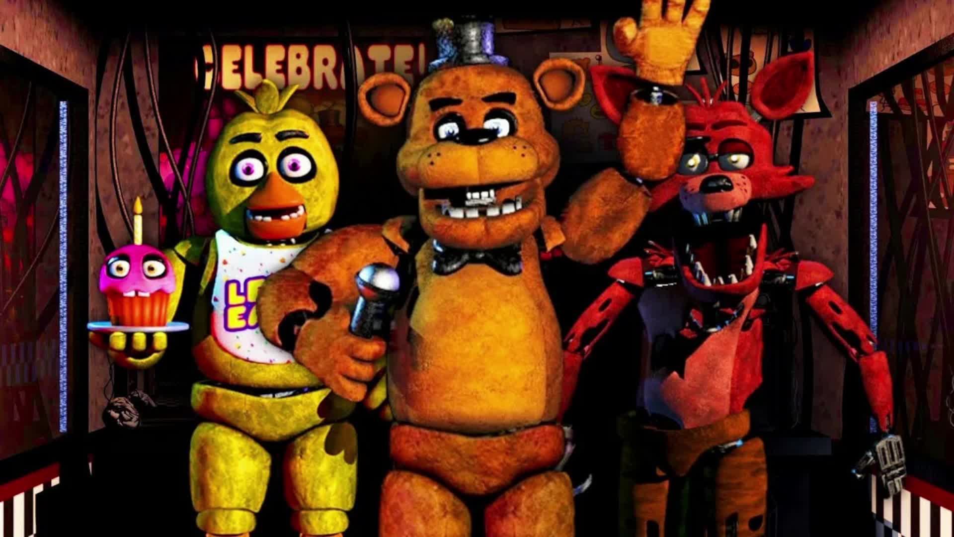 прохожу фнаф 1 и 4