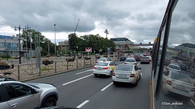 Автобус Икарус-280. День Рождения Ленинградского автобуса. Часть 1, Московский проспект