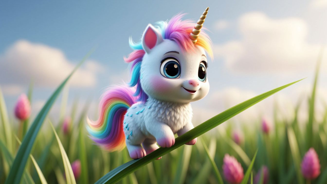 Мультики для детей - Мультик про Хорошего Единорога - Детские мультики для сна (13)