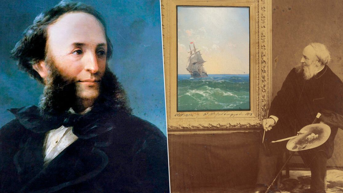 "Художник Айвазовский" Текст, монтаж  видео : Л. Ломаева. Музыка и исполнение: Suno AI.