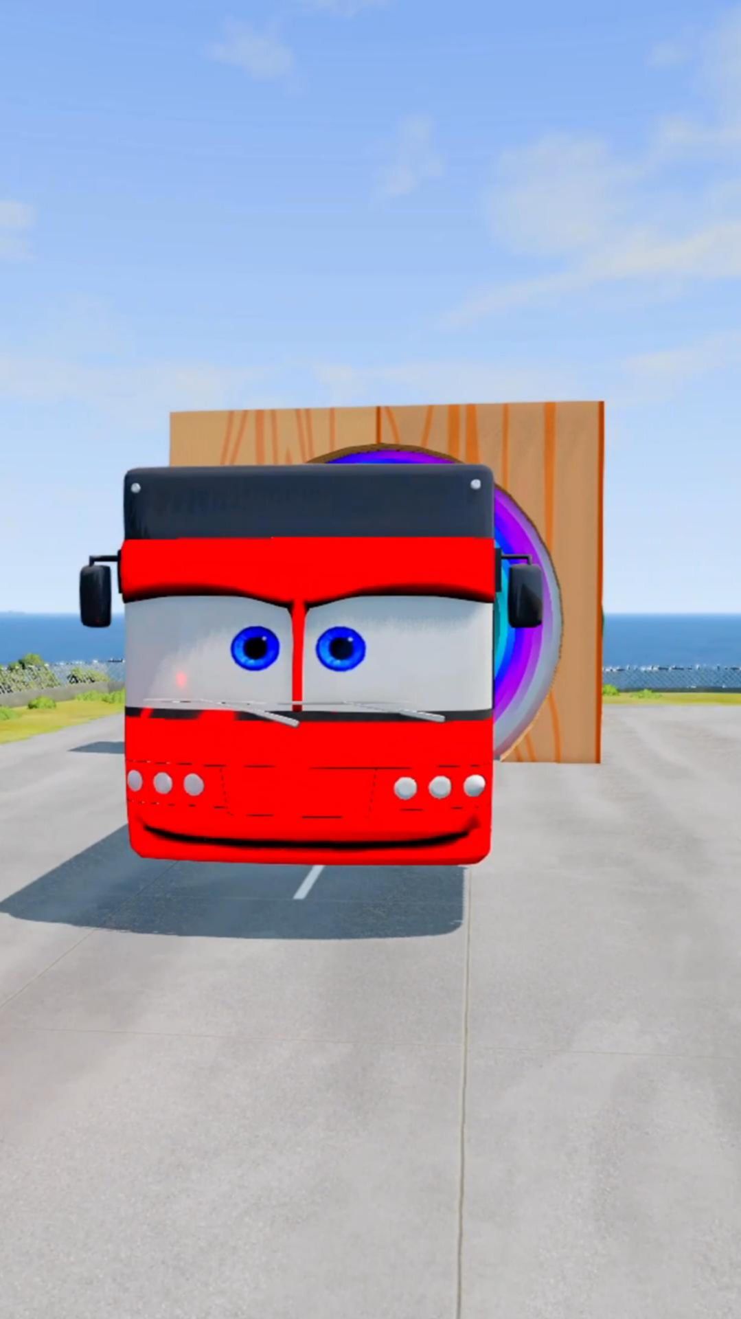 МУЛЬТИКИ ПРО МАШИНКИ КРАСНЫЙ АВТОБУС