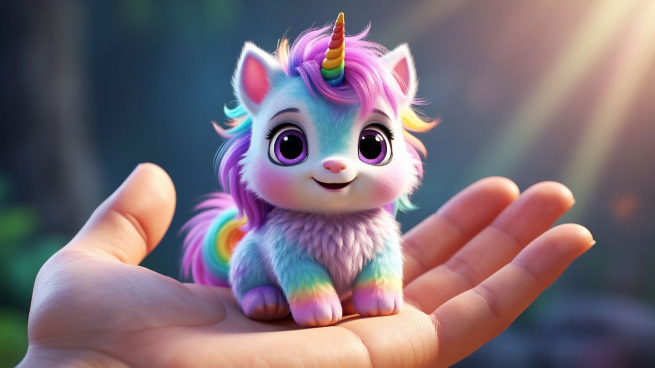 Мультики для детей - Мультик про Веселого Единорога - Детские мультики для сна (7)