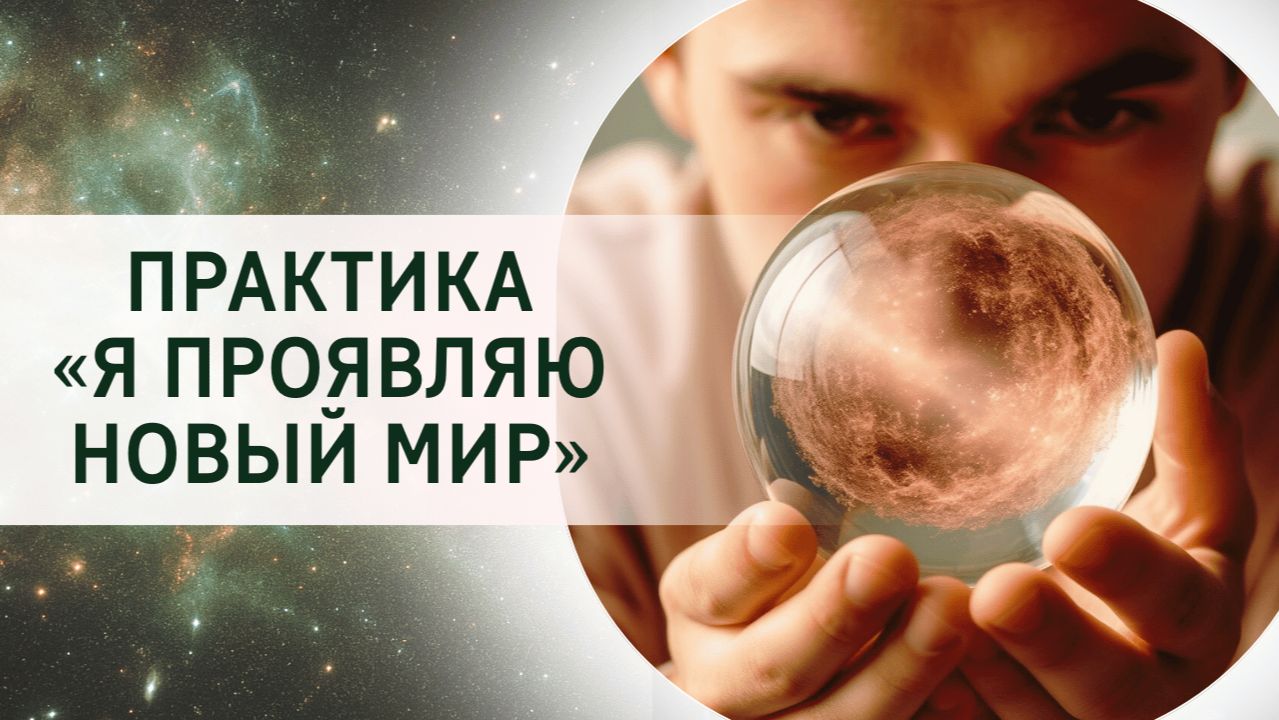 Практика «Я проявляю новый мир»