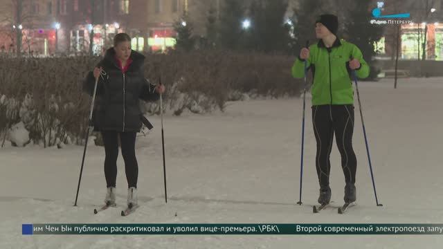 В Красногвардейском районе появились 3 новые лыжные трассы