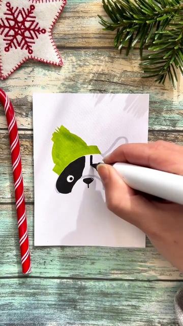 Рисуем бульдога 🐶