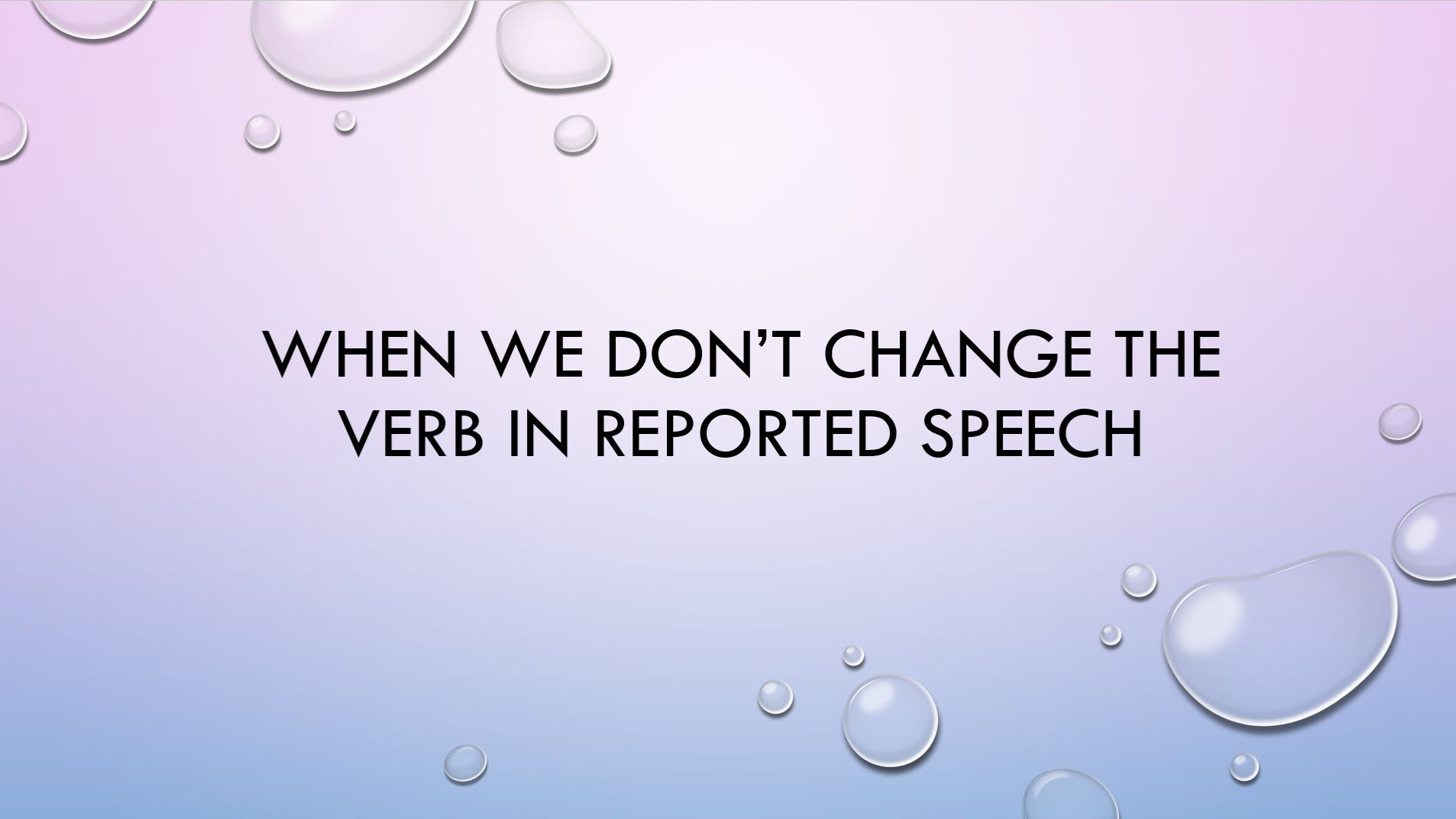 Reported speech part 3