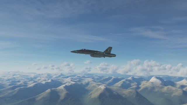 DCS World. Су-27vs F/A-18 Hornet. Ближний Воздушный Бой (БВБ). Применение ракет Р-73