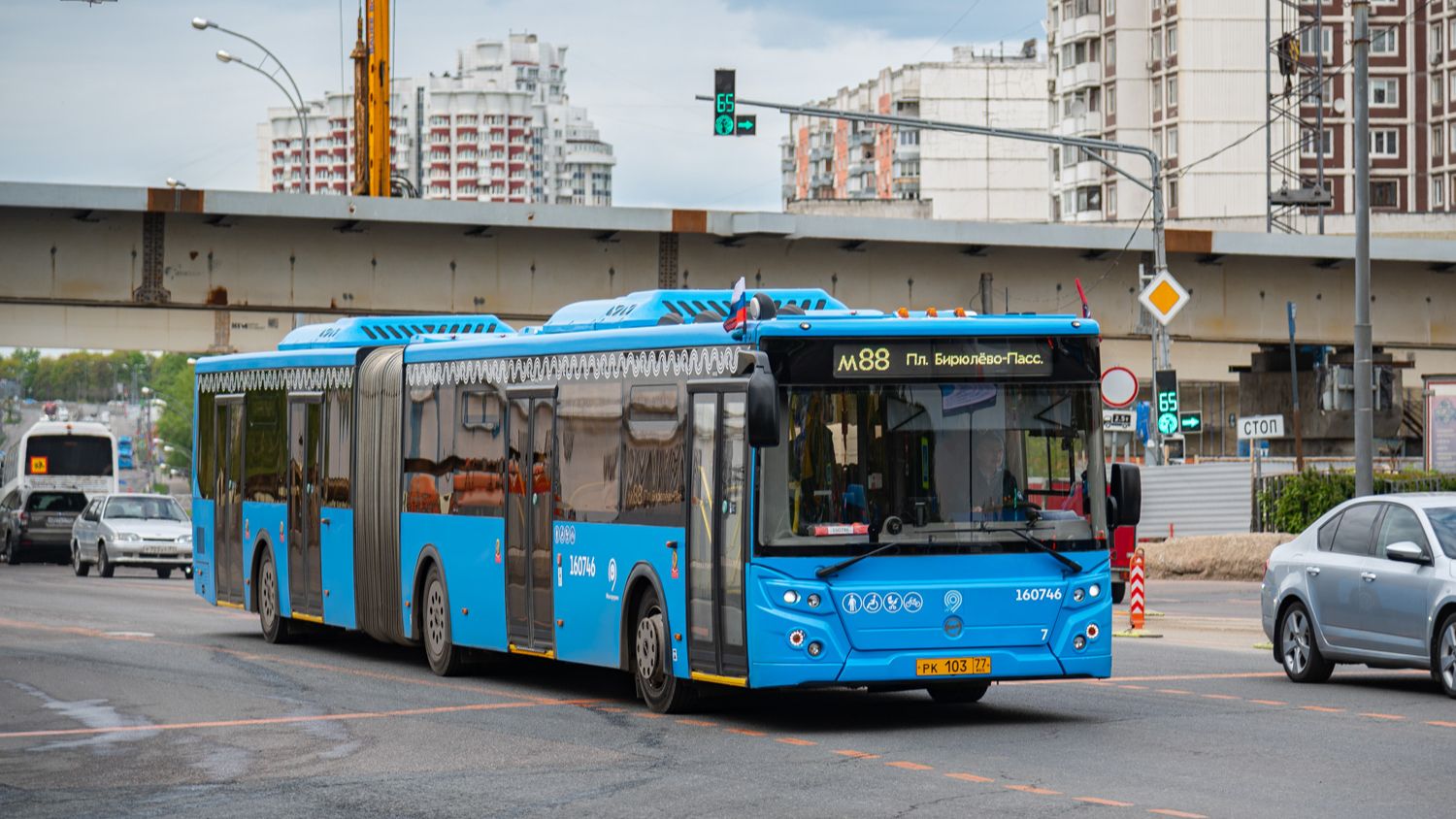 Поездка на автобусе ЛиАЗ-6213.65 по маршруту м7 - (26.11.2025)