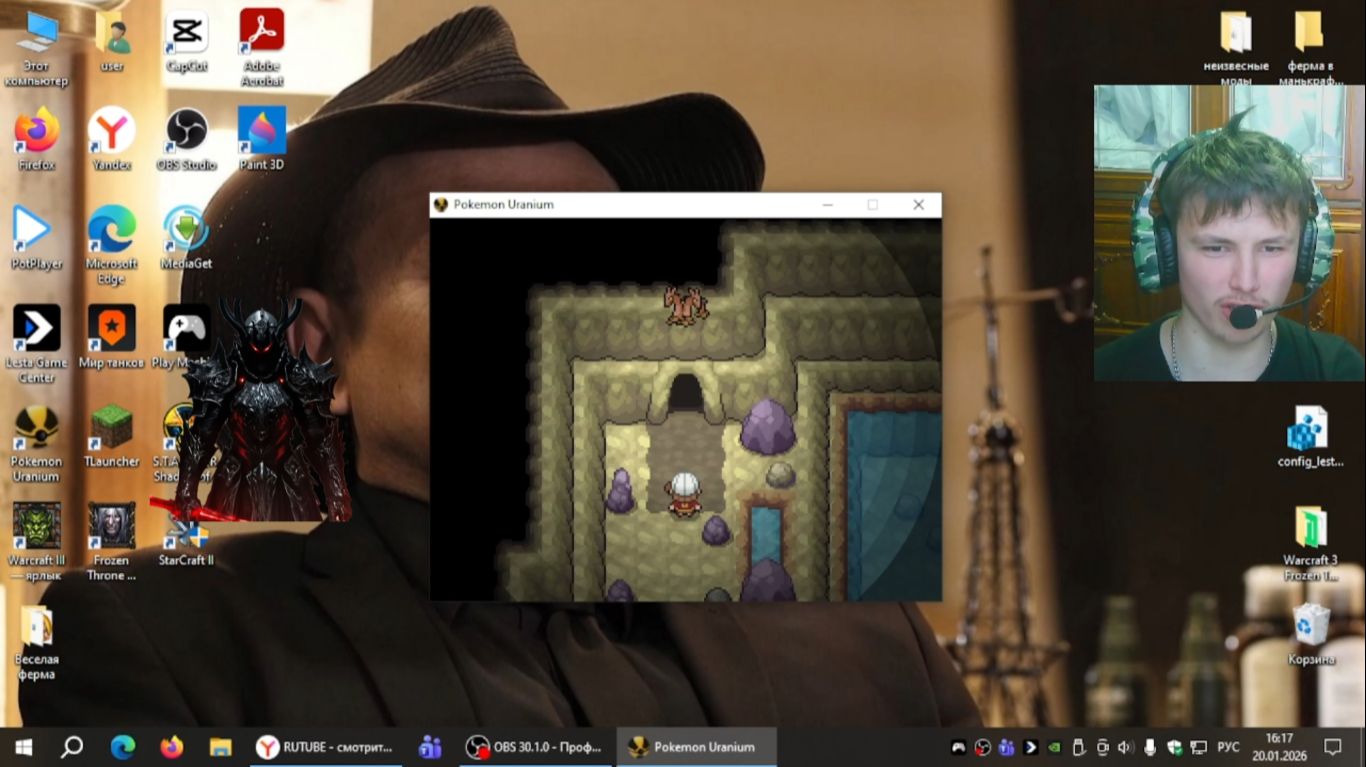 тёмный рыцарь бился с босом и ловил 2 покемонов в покемонах. 28 серия.
