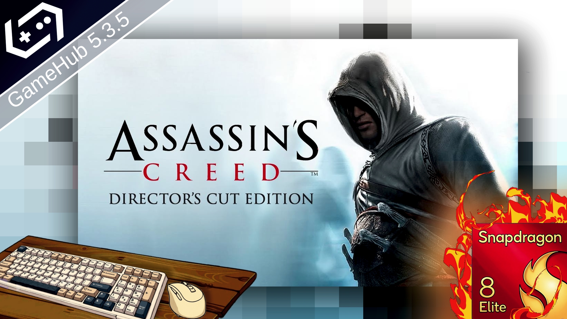 Assassin's Creed: Director's Cut Edition. GameHub 5.3.5.Snapdragon 8elite. Без активного охлаждения.