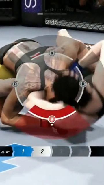 Приём от Каваны в UFC 3 #shorts #шинейдкавана #криссайборг #сайборгкавана #ufc3