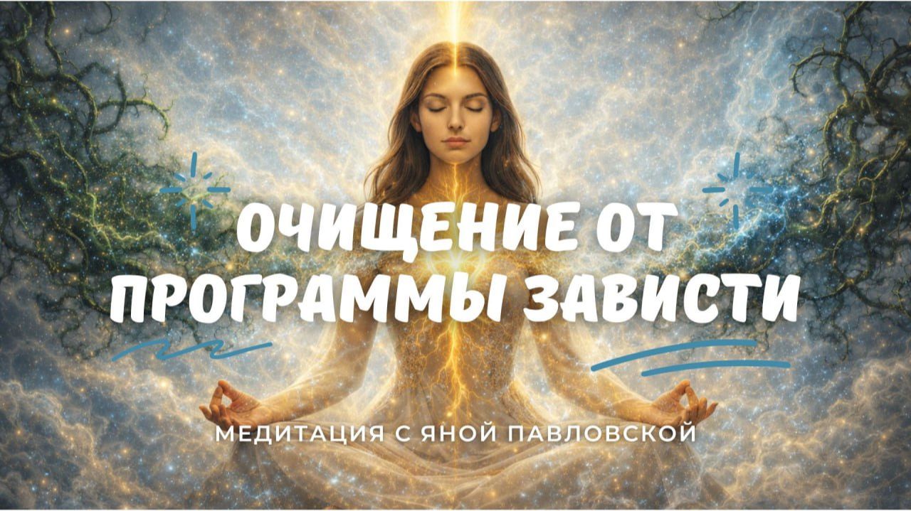 Медитация на очищение от программы зависти | Яна Павловская