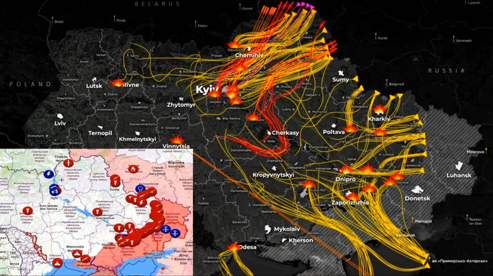 20.01.2026 Массированный удар по Украине. Есть пробитие