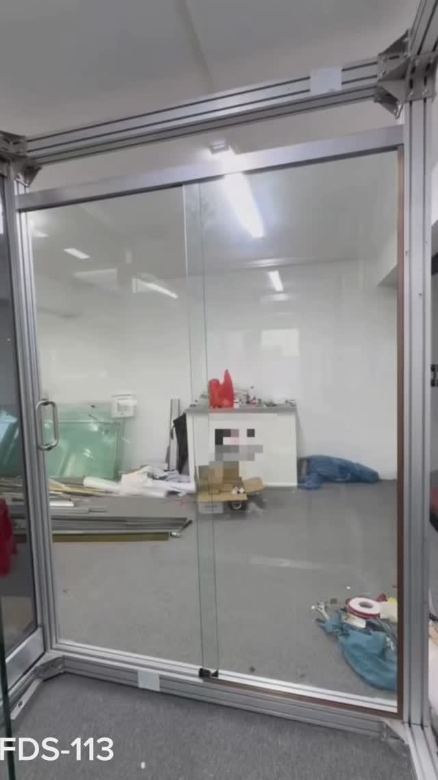 Раздвижная система FDS‑113 с доводчиком для стеклянной душевой кабины