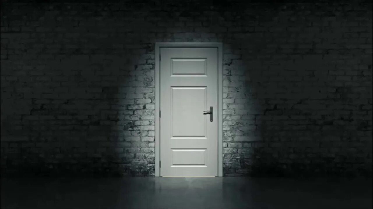 Я нарисую закрытую дверь