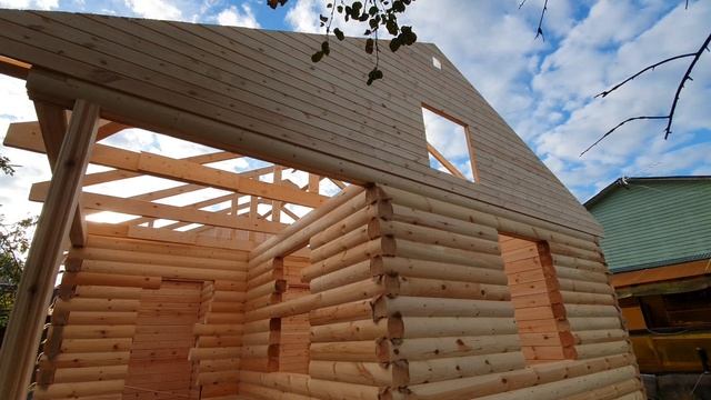 Купить срубы бань из профилированного бруса от производителя в Пестово под усадку или под ключ