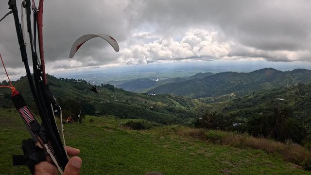 Полеты на параплане,Колумбия,21.01.2026,ч.1