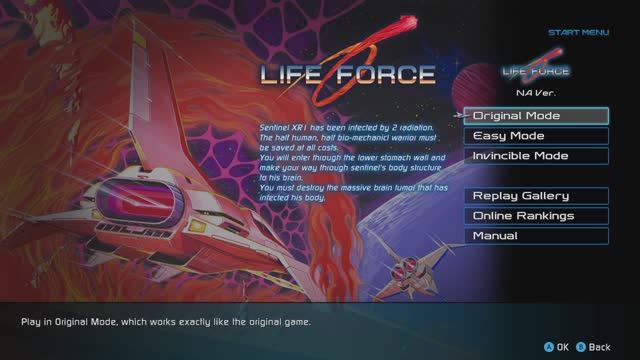 Gradius Origin Collection — Life Force NA Ver (PC) Полное прохождение