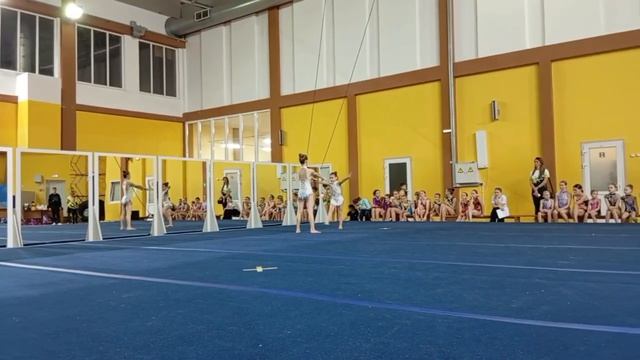 ЖП 1 юношеский разряд, Черникова Евгения - Черникова Дарья, МАУДО ДТДиМ, Комбинированное упражнение