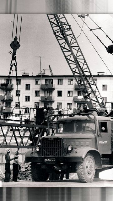Первенец Камышинского завода. История легендарного 10-тонного крана К-104 🔨🏭