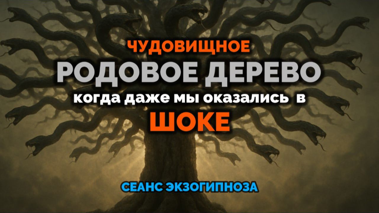 ЧУДОВИЩНОЕ РОДОВОЕ ДЕРЕВО. КОГДА ДАЖЕ МЫ ОКАЗАЛИСЬ В ШОКЕ