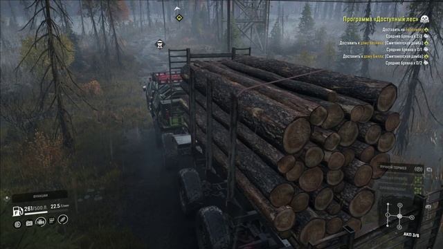 прохождение Snowrunner Мичиган (США) часть 30 без комментариев