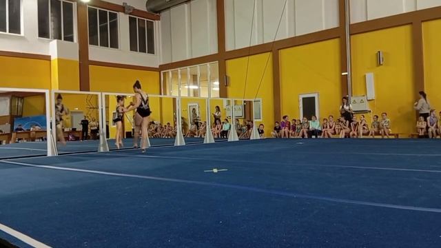 ЖП 1 юношеский разряд, Свинцова Ксения - Черевань Русалина, КРСДМОО, Комбинированное упражнение