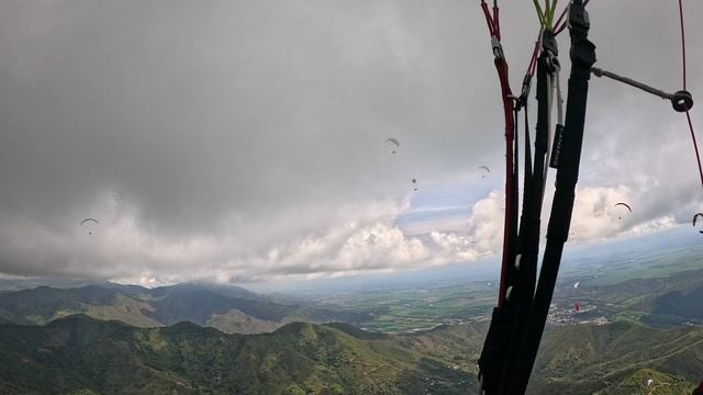 Полеты на параплане,Колумбия,21.01.2026,ч.2