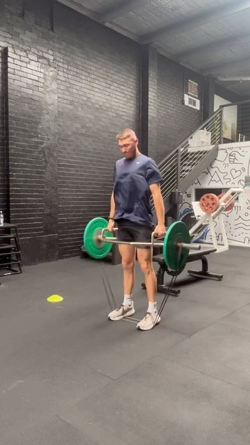 Banded Trap Bar Deadlift for Speed | Станова с трэпом - скоростная