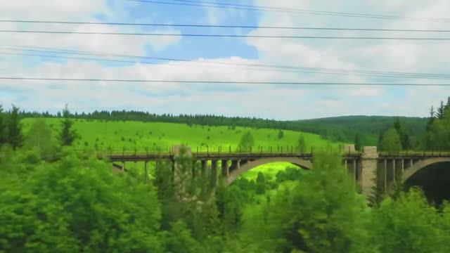 Черная речка / Из окна поезда