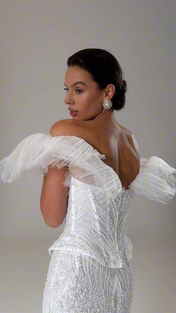 Свадебное платье Эллиада из коллекции «Royalty» 2026, Gabbiano Premium