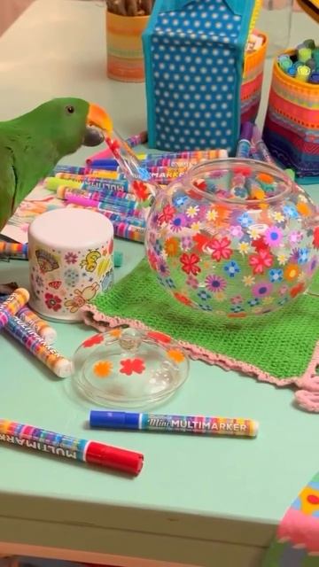 На видео акриловые фломастеры! 🎄🌲