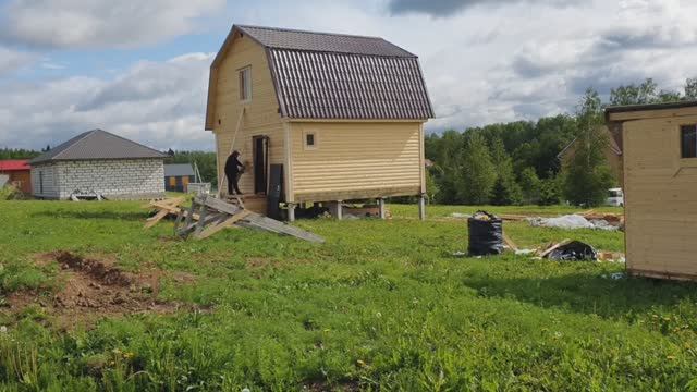 Мы контролируем каждый объект - строительство бань и домов из профилированного бруса Пестово