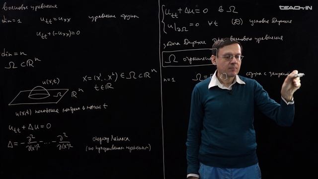 Пенской А.В. - Спектральная геометрия - 1. Вводная лекция. Волновое уравнение и спектр Дирихле