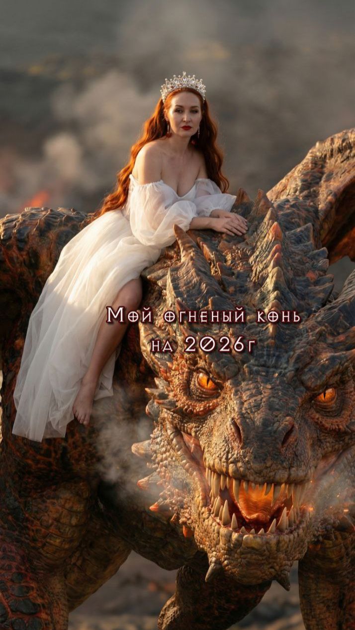 Моя огненная лошадь на 26г